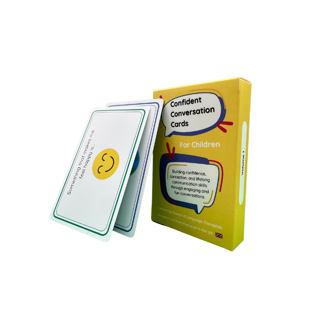 Confident Conversation Cards for Children: Vol 1. Card Game for Kids C ...