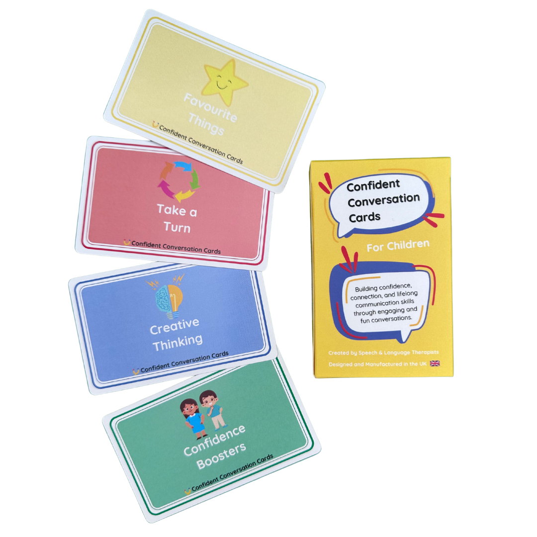 Confident Conversation Cards for Children: Vol 1. Card Game for Kids C ...